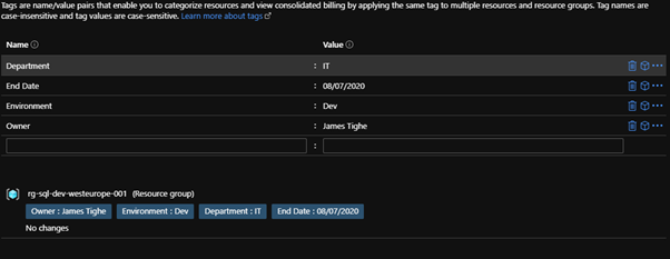 Azure Naming Convention and Tagging – TigheTec Cloud Consulting
