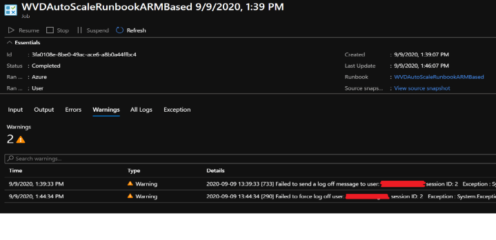 WVD Scaling Issue – User Session ID not found – TigheTec Cloud Consulting
